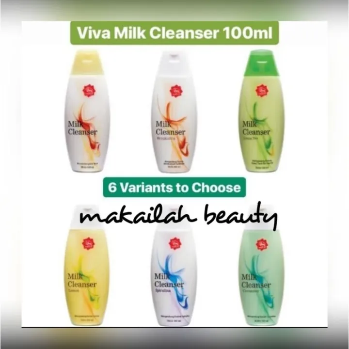 Milk Cleanser Viva 100ml/cleanser viva/pembersih wajah | Lazada Indonesia