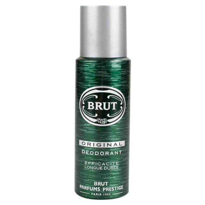 [Hot Deal] Free delivery จัดส่งฟรี Brut Body Spray Original 200ml. Cash ...