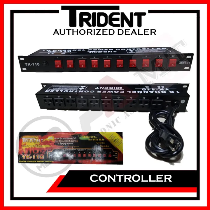 Trident (YK-110) 10 Channel Power Switch Controller | Lazada PH