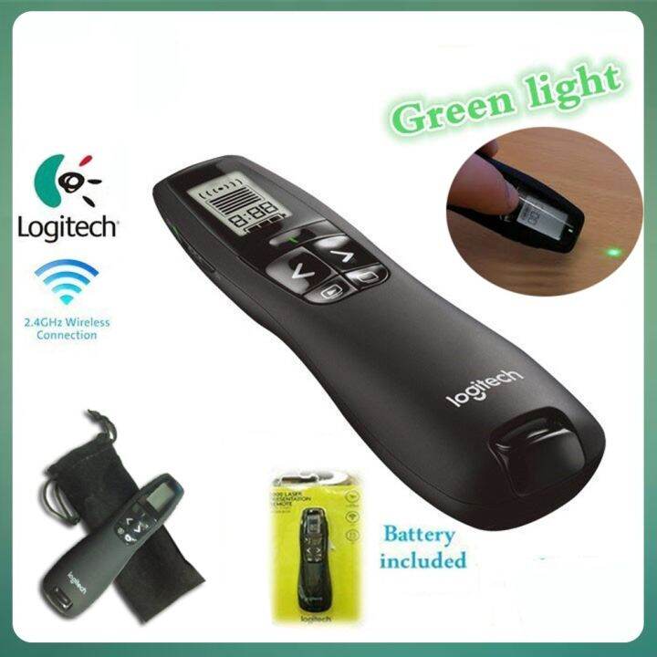 Logitech R800 Wireless Presenter With Laser Pointer Green | Lazada