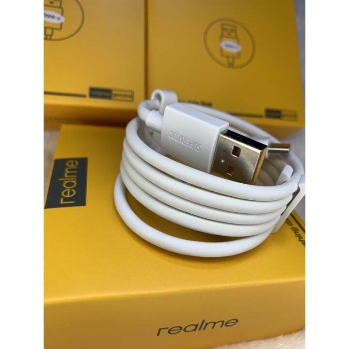 REALME Original 50W/5A SuperVOOC Type C USB Flash Charger Data Cable 1 ...