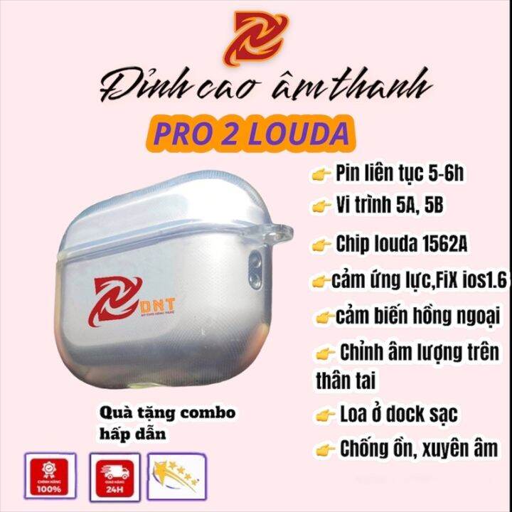 Tai Nghe Ap Pro Gen2 ANC Louda 1562A_ Pin Nén 8h Liên Tục | Lazada.vn