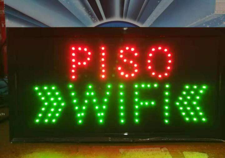 PISO WIFI LED SIGNAGE | Lazada PH