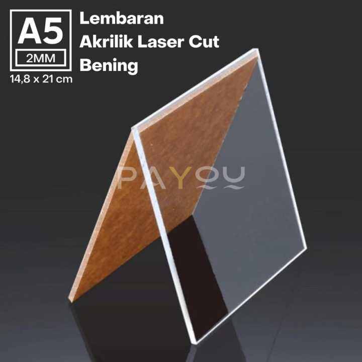 Lembaran Akrilik A5 2mm Bening Berkualitas | Lazada Indonesia