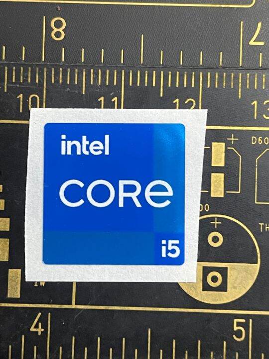 Sticker stiker logo intel Core i5 11th gen ori | Lazada Indonesia