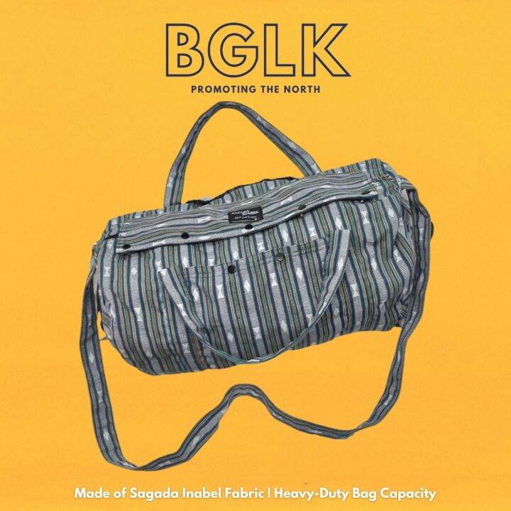 Heavy-duty Sagada Inabel Duffel Bags (Medium 60L capacity) | Lazada PH