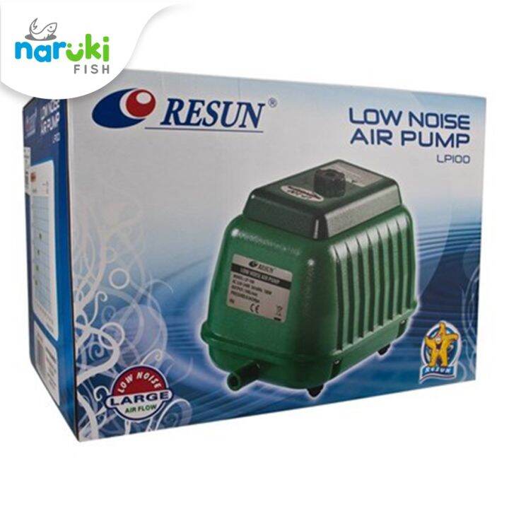 Resun LP100 Pompa Udara Aerator Air Pump Aquarium Kolam LP 100 | Lazada ...
