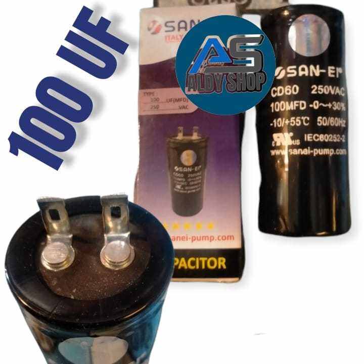 KAPASITOR 100 UF KAPASITOR CAPASITOR STARTING 100UF KAPASITOR UNTUK KOMPRESOR DAN DINAMO ...