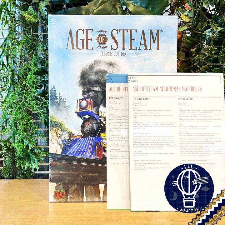 Age of Steam Deluxe Edition (KS Bundle) [บอร์ดเกม Boardgame] | Lazada.co.th
