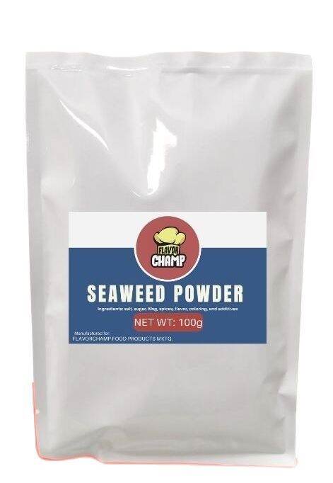 SEAWEED FLAVOR POWDER FOR FRENCH FRIES, CASSAVA CHIPS, CHICKEN WINGS ...