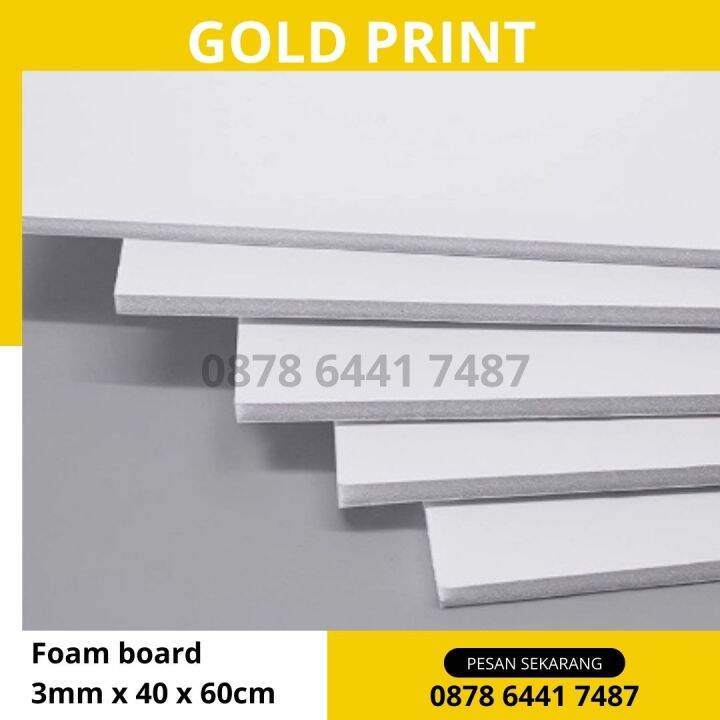 Foamboard 3mm x 40 x 60cm | Lazada Indonesia