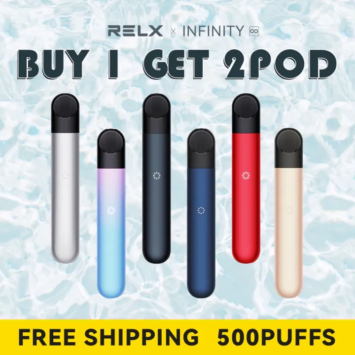 RELX device kit vape only 1 ORIGINAL Free 2 pod | Lazada PH