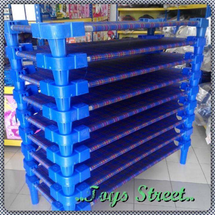 TOYS STREET 10PCS TASKA TADIKA KINDERGARTEN NURSERY STACKABLE COT BED ...