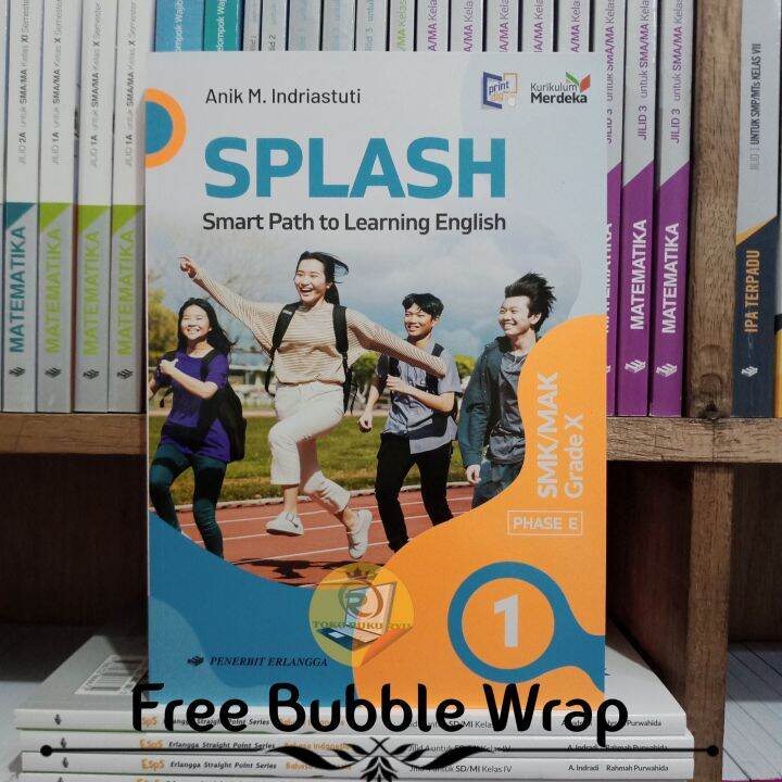 Buku Splash English Kelas 1 Smk Kurikulum Merdeka Erlangga | Lazada ...