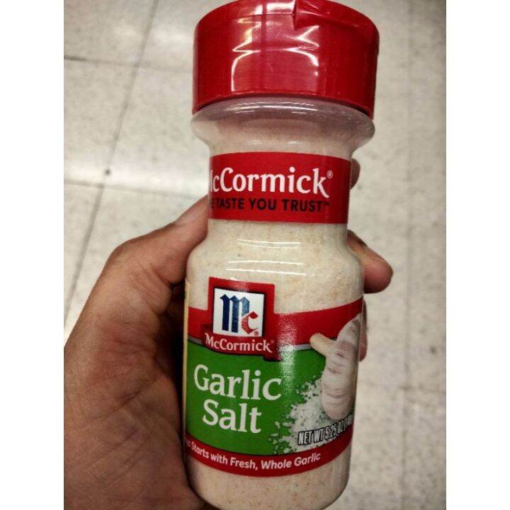 Sale Promotion 🎯 Mccormick Garlic Salt 148g เกลือผสมผงกระเทียม ราคา ...