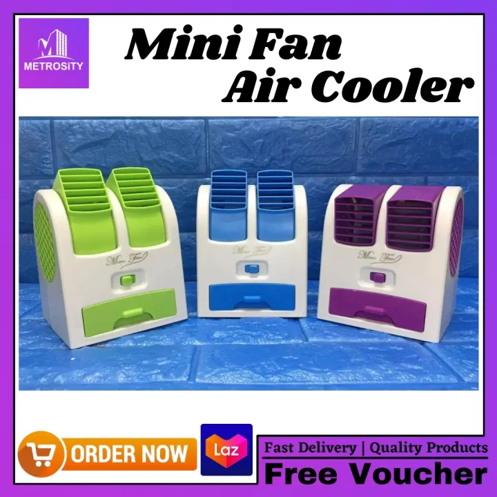 MINI FAN AIRCON ADJUSTABLE ANGLE | DUAL VENT MINI FAN AIRCON | MINI AIR ...