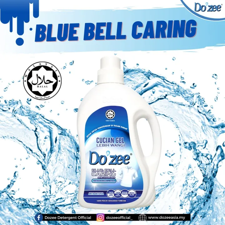 DOZEE POWER GEL 4KG-BLUE BELL [FREE GIFT!!][PENGHANTARAN CEPAT‼️][SUCI ...