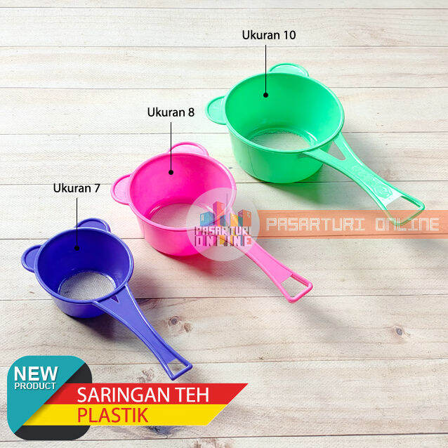 SARINGAN TEH PLASTIK ukuran 7 / 8 / 10 | Lazada Indonesia