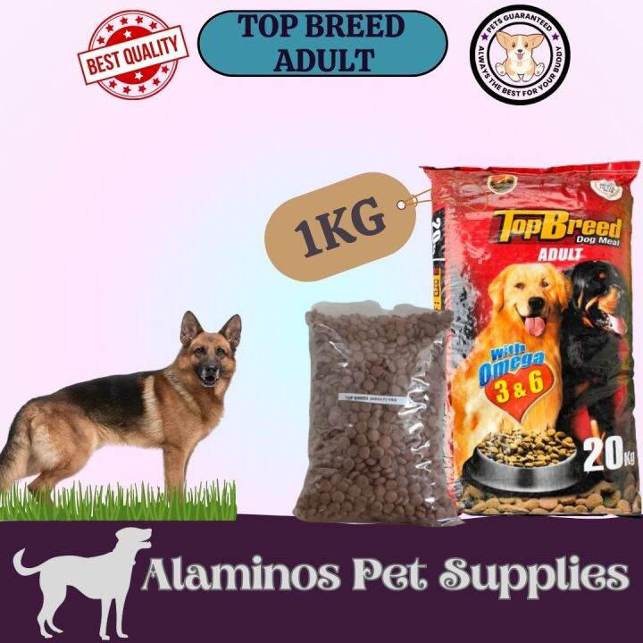 [APS] 1KG TOP BREED ADULT/DOG FOOD/PAGKAIN NG ASO/PAKAIN SA ASO | Lazada PH
