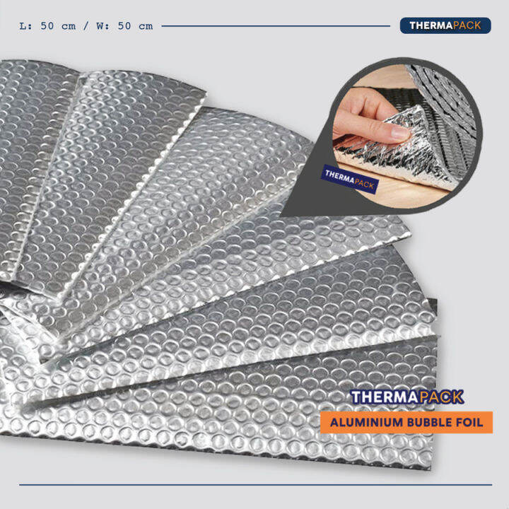 ThermaPack Aluminium Bubble Foil Sheet | Insulasi Atap | Peredam Panas ...