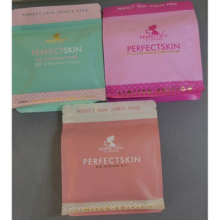 PERFECT SKIN FACIAL SETS(REJUV, MAINTENANCE AND MELASMA SET) | Lazada PH