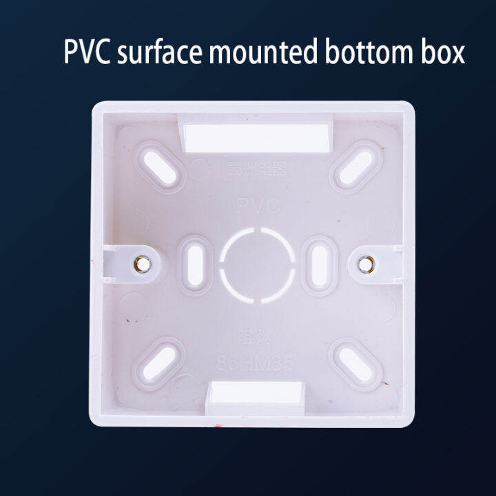 Type 86 Household Surface-Mounted Junction Box Industrial Wall Switch ...