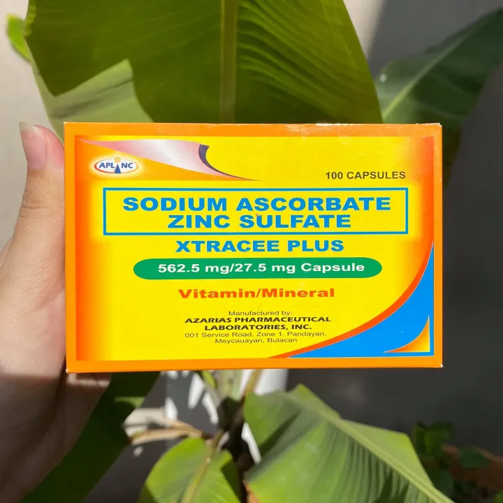 Xtracee Plus (Sodium Ascorbate with Zinc) | Lazada PH