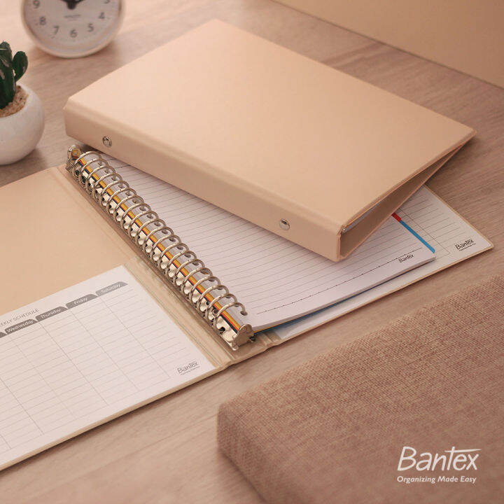 Bantex Multiring Binder 20 Ring 25mm A5 Peach 1324 45 | Lazada Indonesia