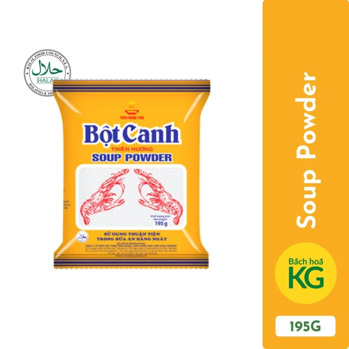Thien Huong soup powder 195g - Bột canh Thiên Hương 195g - Serbuk sup ...