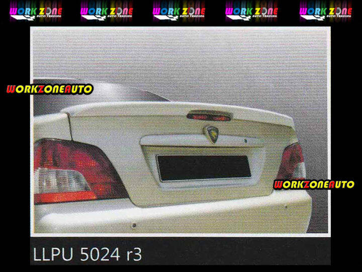 LLPU5024 Proton Waja PU Spoiler (R3) Body kit Bodykit | Lazada