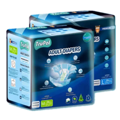 Trupal Adult Diapers Premium Night L 10s x8 | Lazada