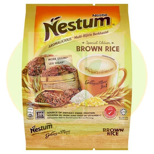 Nestle Nestum 3 in 1 Brown Rice (10s x 27g) | Lazada