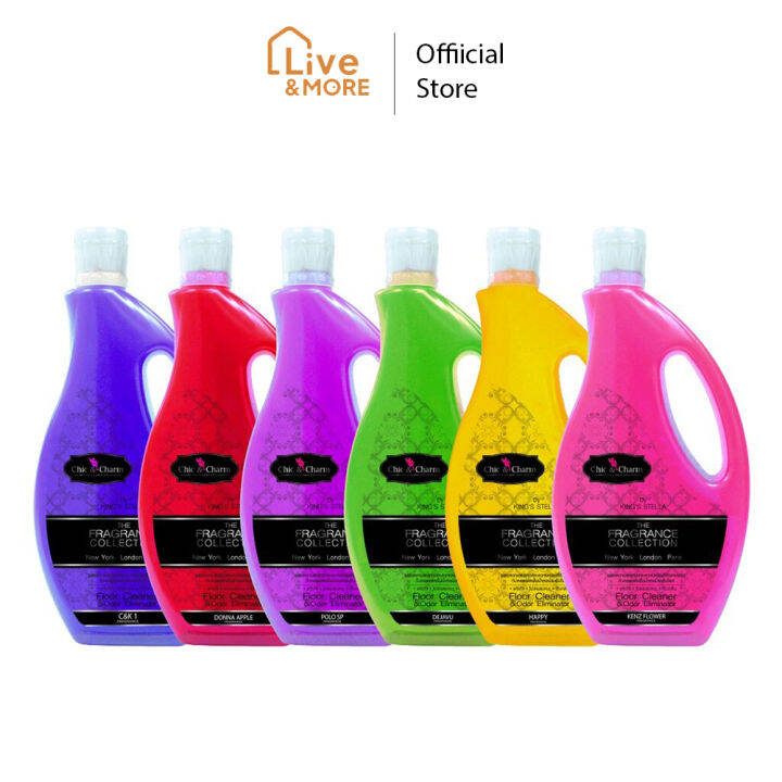 Chic & Charm Floor Cleaner น้ำยาถูพื้น ทำความสะอาด กลิ่นหอม กำจัดกลิ่นอับ สำหรับสัตว์เลี้ยง ขนาด ...