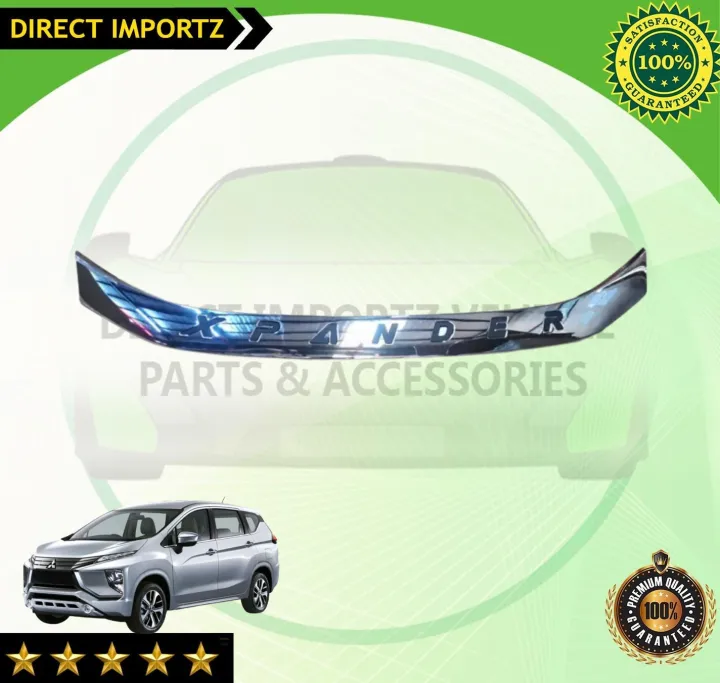 Mitsubishi Xpander 2018 to 2022 OEM Hood End Hood Lip Hood Guard Chrome ...