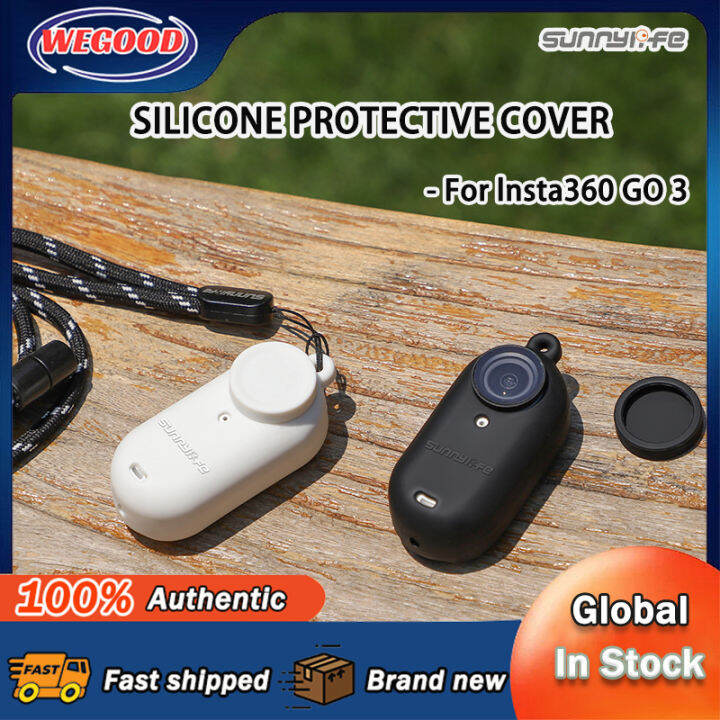 【Ready shipping】Sunnylife-For Insta360 GO3 Silicone Case Thumb Camera ...
