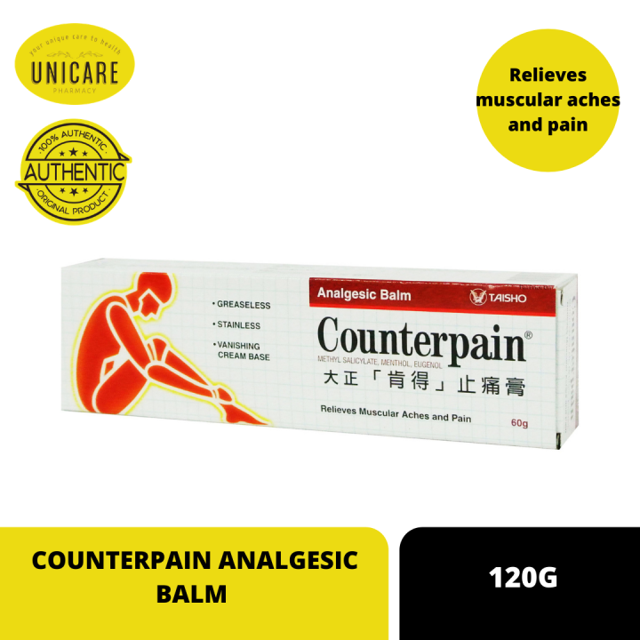 COUNTERPAIN ANALGESIC BALM 60G | Lazada
