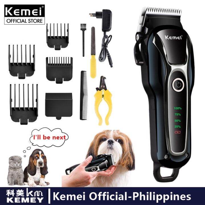 Kemei KM-1991 100-240v Professional Hair Clipper Razor For Dogs Heavy ...