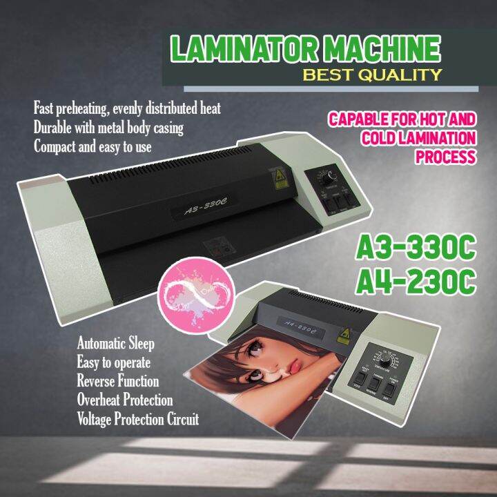 High-quality Laminator to Save Important Documents A3-330C A4-230C heavy duty laminating machine ...