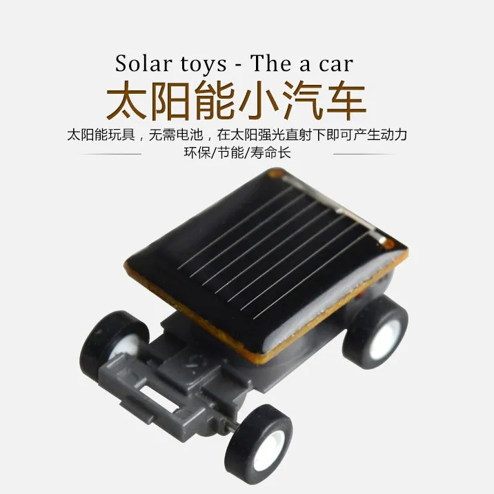Solar Toy Car Mini Solar Energy Powered Toy Car Science Educational Toy ...