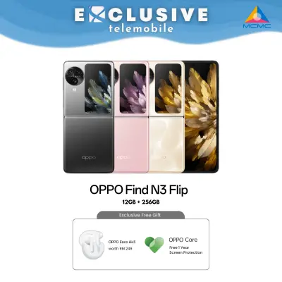 Spesifikasi dan harga Oppo Find N3 Flip di Malaysia - TechNave BM