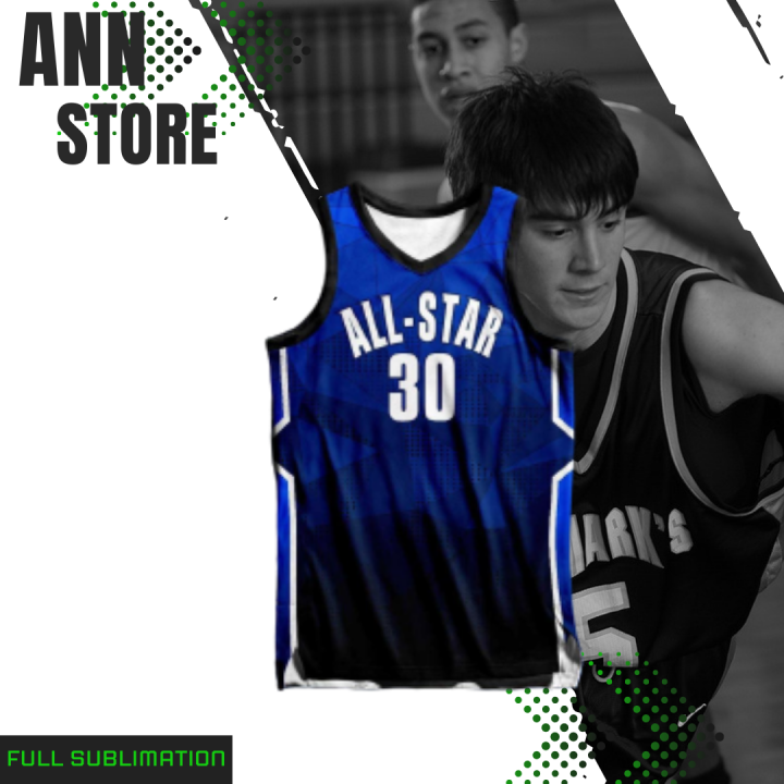 ALL STAR 12 BASKETBALL JERSEY FULL SUBLIMATION HIGH QUALITY FABRICS ...