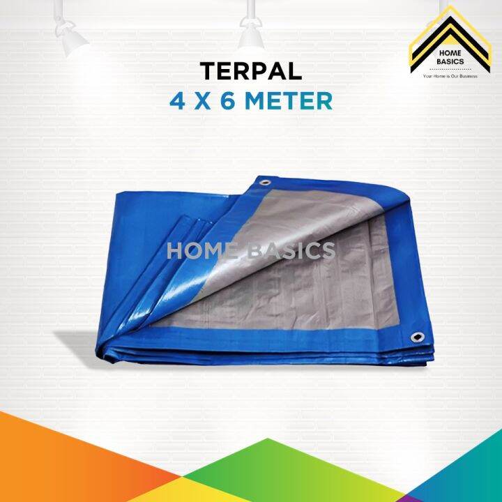 Terpal Plastik 4x6 Meter / Tenda Biru / Terpal Serbaguna | Lazada Indonesia
