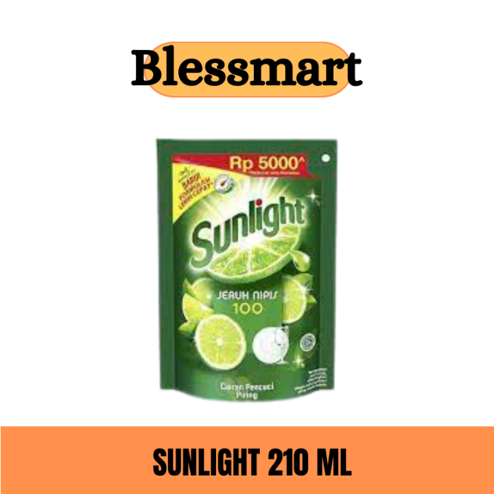 Sunlight Sabun Cuci Piring 210 ML | Lazada Indonesia