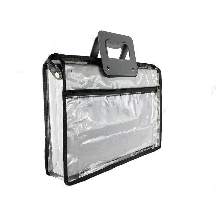 Nabel XEH706L Expanding Transparent Plastic Envelope Plastic Handle ...