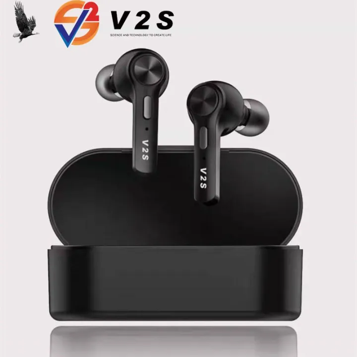 V2S S500 TWS True Wireless Bluetooth Earphone Headset Stereo Headphone ...