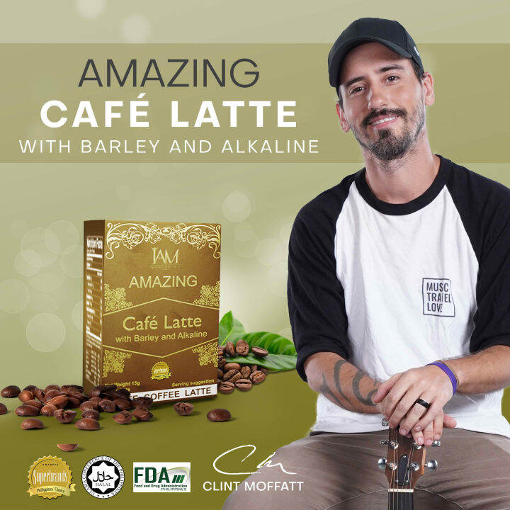 IAM WORLDWIDE Amazing Cafe Latte with Alkaline Healthy Coffee | FREE ...