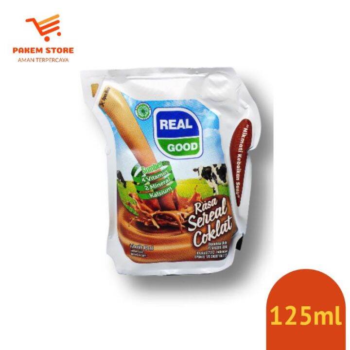 Susu Real Good 125ml/ Real Good Coklat/ Real Good Strawbery | Lazada ...