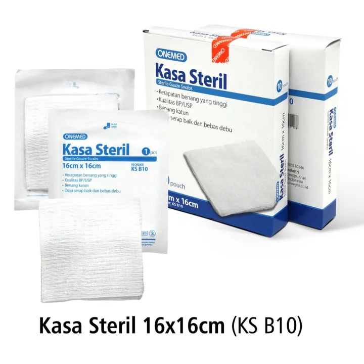 Cod Kain Kasa Kassa Perban Steril 16x16 Onemed kasa steril kasa steril ...