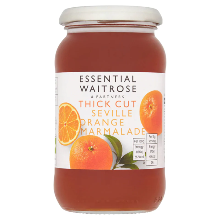 Waitrose Essential Orange Marmalade Jam 454g. เวทโทรส เอสเซนเชี่ยล แยม ...
