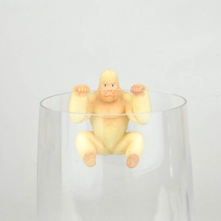 ของเล่นแคปซูลแท้แบบดั้งเดิม,ของตกแต่งหน้าจอทำจากกระจกรูปหัวใจ Gorilla King Of King PUTITTO ...